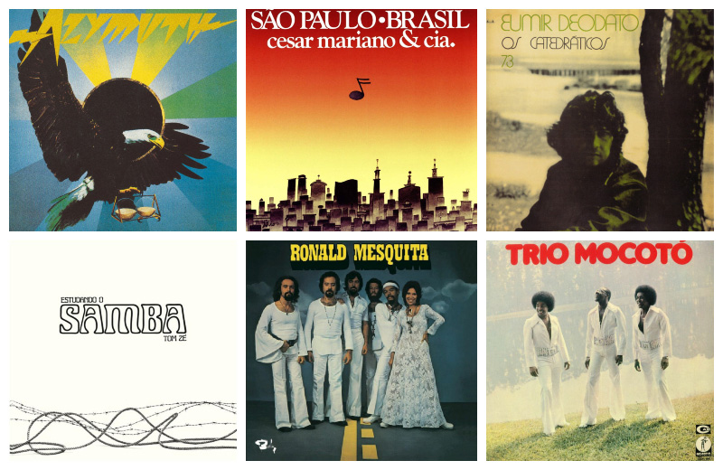 Brazilian Music Reissue Round-Up (Azymuth, Tom Zé, Trio Mocotó, Deodato ...