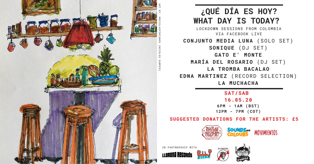 Que Dia Es Hoy? Live Streaming Event of Colombian Music This Saturday ...