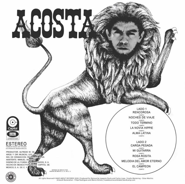 Leo Acosta - Acosta (LP) | Sounds and Colours